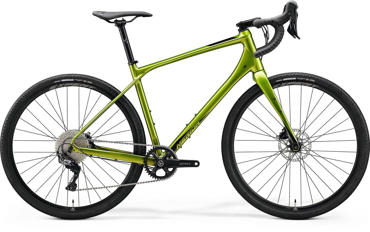 Shop Merida Silex 600 Gravel Bike - Fall Green/Black – United By Cycling